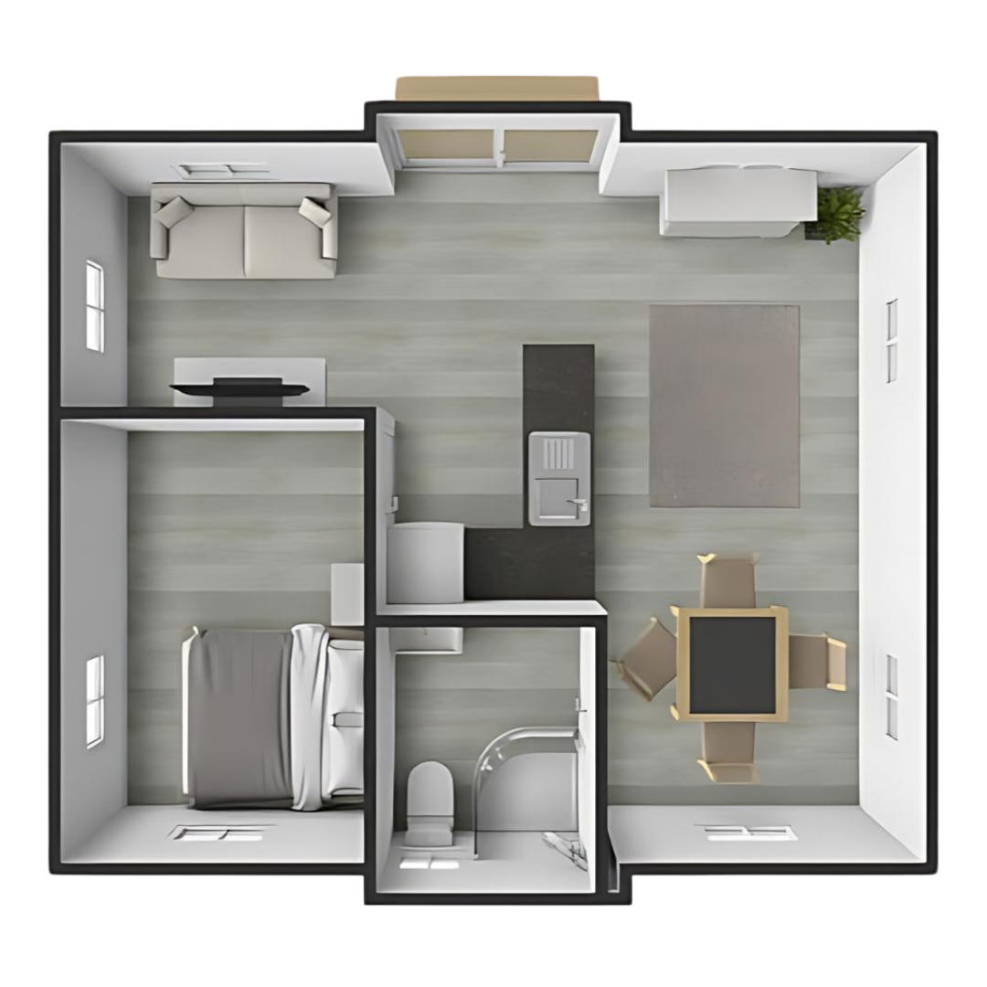 The Bach | 1-Bed Mobile Tiny Home – CabinTech